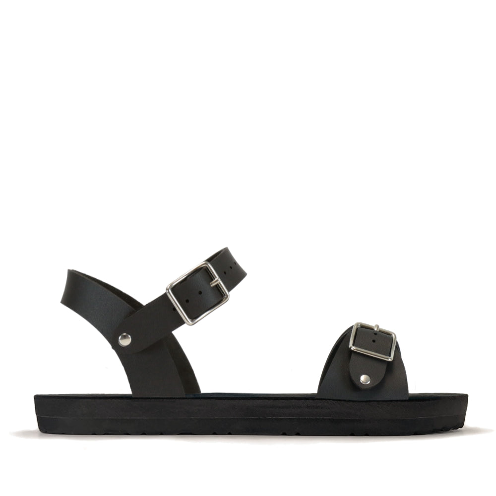 Flat Ankle Strap Sandals - Vegan - Made in USA - Extended Sizes – Mohop