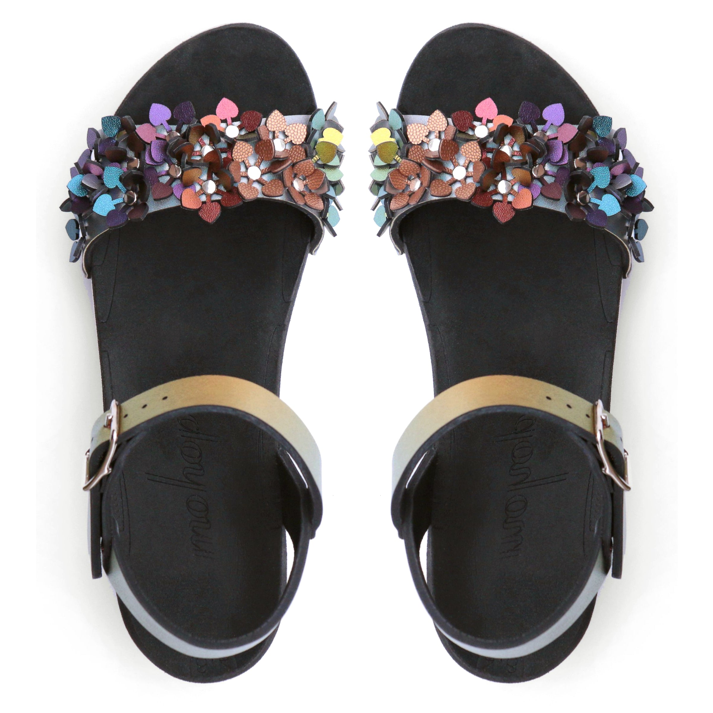 Rainbow Sparkle Toe in Ruby - Vegan - Made in USA – Mohop