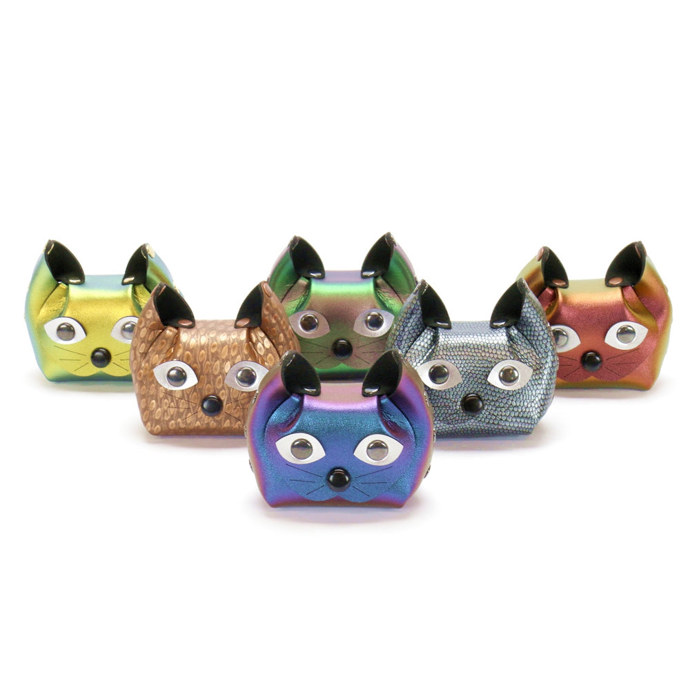 Cat Coin Purse - Cat Ear Bud Case - Vegan - Made in USA – Mohop