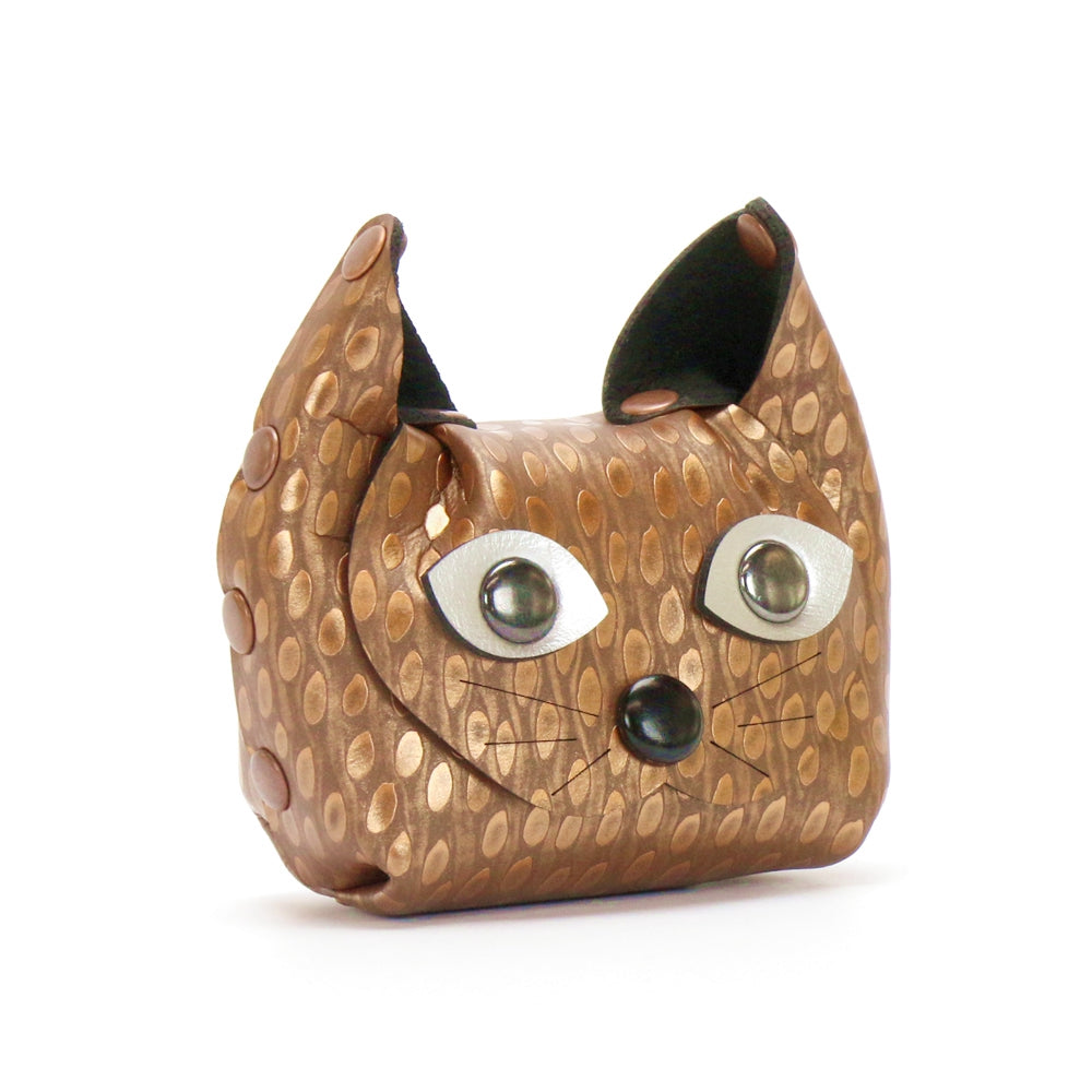 Cat Coin Purse - Cat Ear Bud Case - Vegan - Made in USA – Mohop