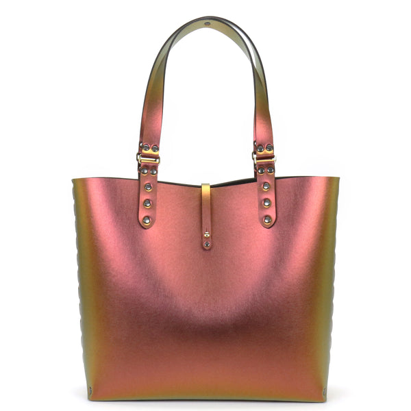Ruby Tote Bag - Red Iridescent Tote - Vegan - Made in USA – Mohop