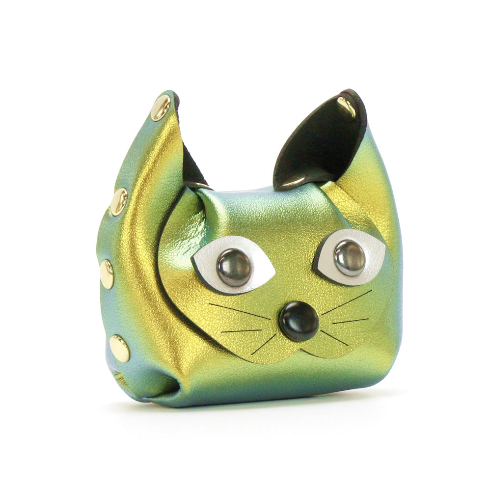 Cat Coin Purse - Cat Ear Bud Case - Vegan - Made in USA – Mohop