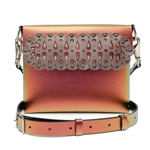 Square Bubble Bag - Bubble Motif Vegan Crossbody Bag - Made in USA – Mohop